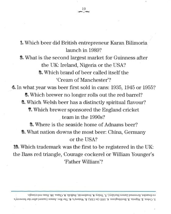 [Bargain corner] Shaken Not Stirred: A Boozy Quiz – BookXcess