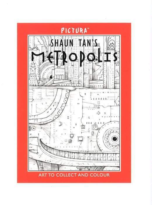 Shaun Tan's Metropolis: Art To Collect And Colour – BookXcess