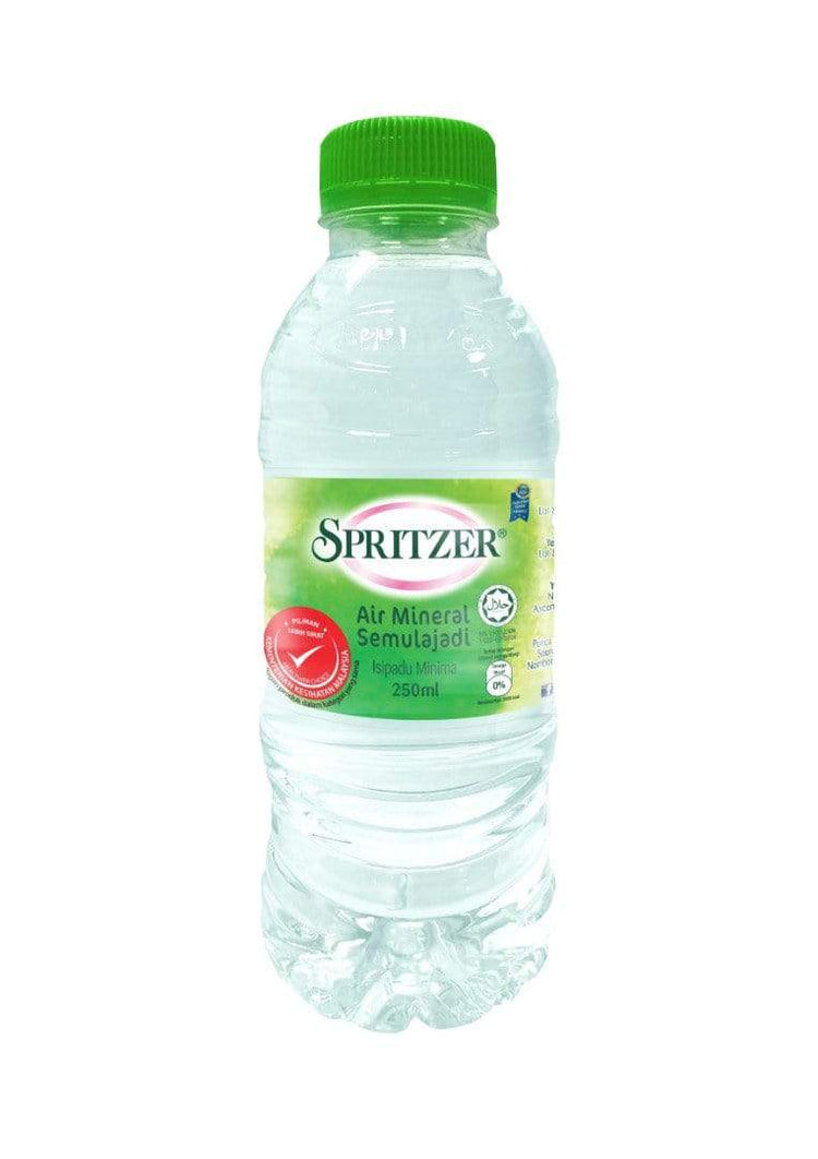 Spritzer Natural Mineral Water (250 ML X 24) – BookXcess
