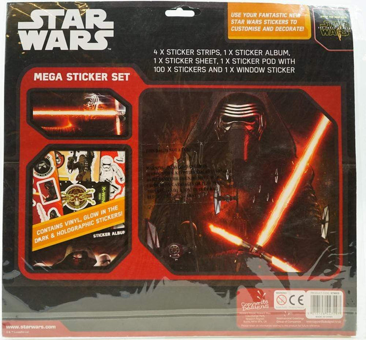 Star Wars 7: Mega Sticker Set – BookXcess