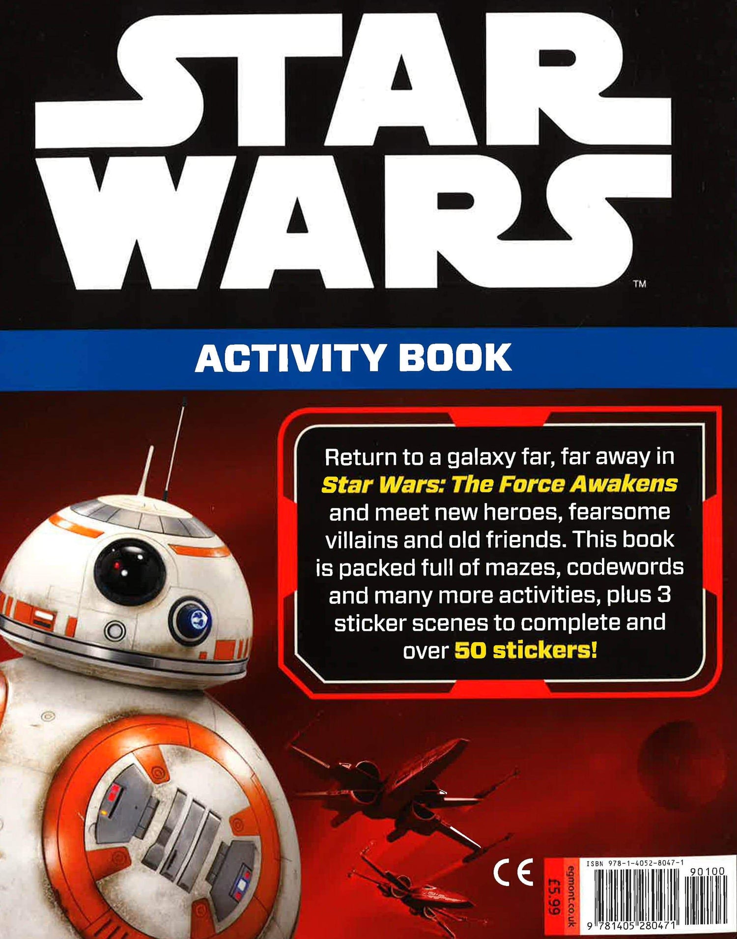Star Wars: The Force Awakens: Activity Book With Stickers – BookXcess