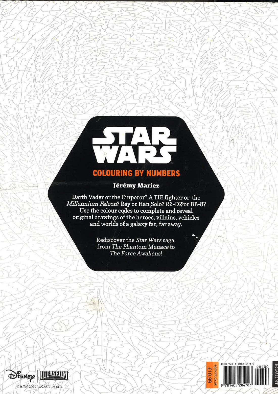 Star Wars: Colouring By Numbers (Star Wars Colouring Books) – BookXcess