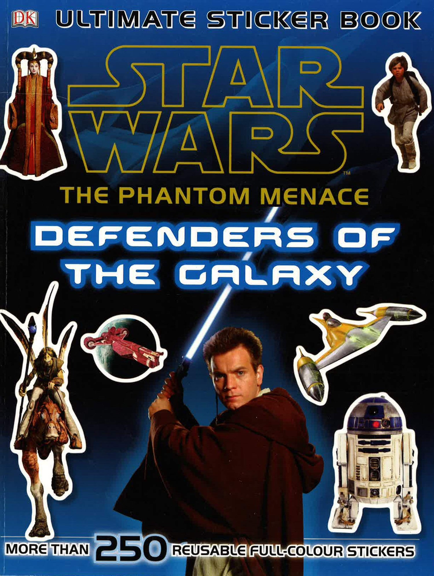Star Wars: Phantom Menace- Defenders Of The Galaxy Sticker Book – BookXcess