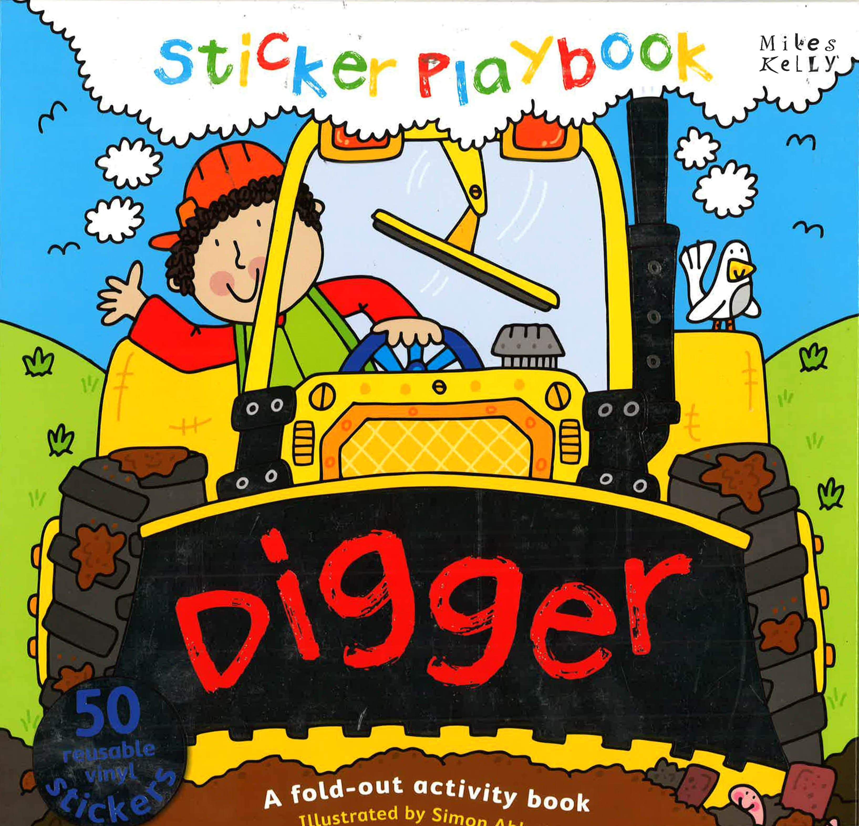 Sticker Playbook - Digger – BookXcess