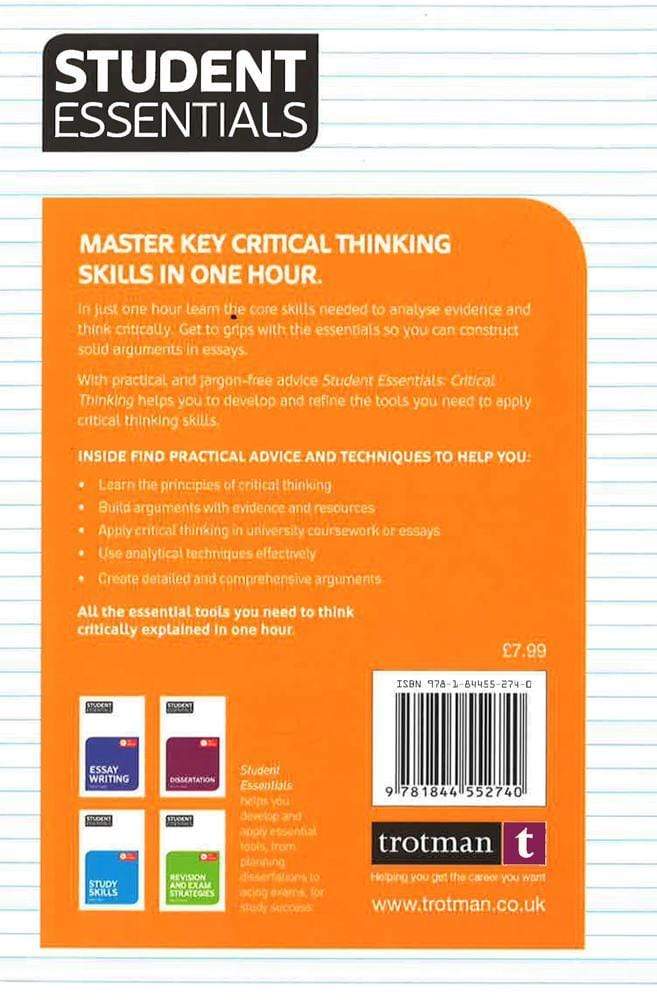 Student Essentials: Critical Thinking – BookXcess