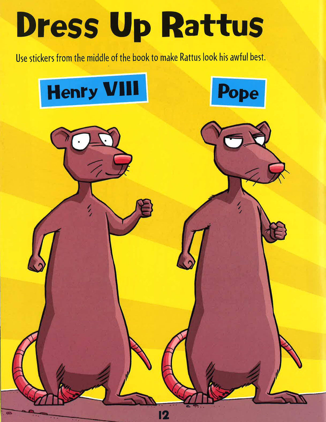 Horrible Histories : Terrifying Tudors Sticker Activity Book – BookXcess
