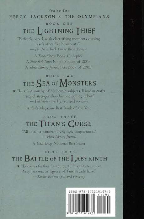 The Last Olympian (Percy Jackson And The Olympians, Book 5) – BookXcess