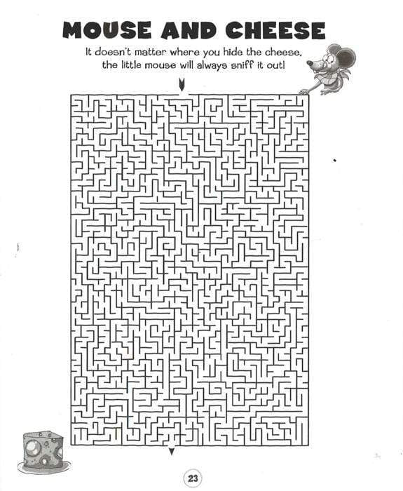 The Totally Brilliant Amazing Mazes Book – BookXcess